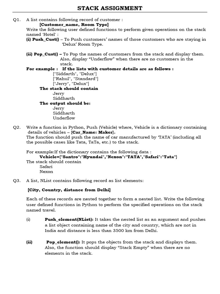 Stack Pdf Function Mathematics Computing
