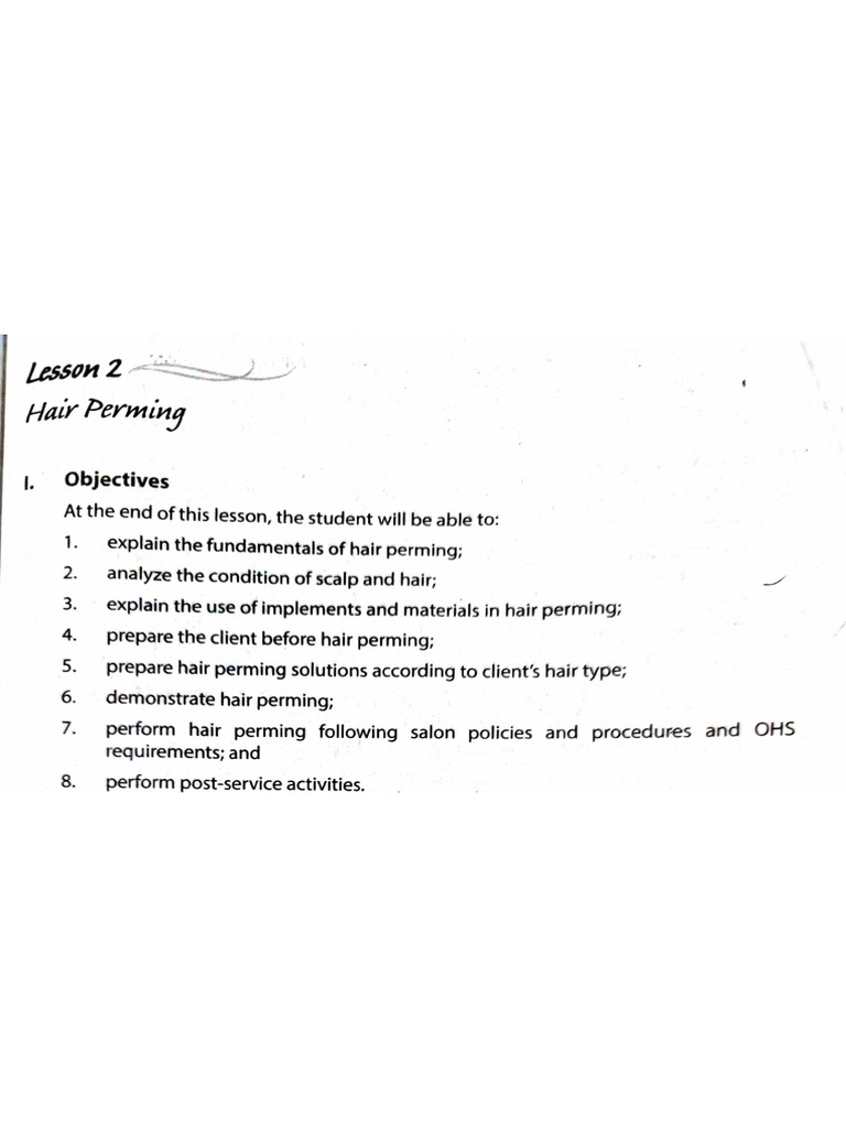 HAIR-PERMING-1 | PDF