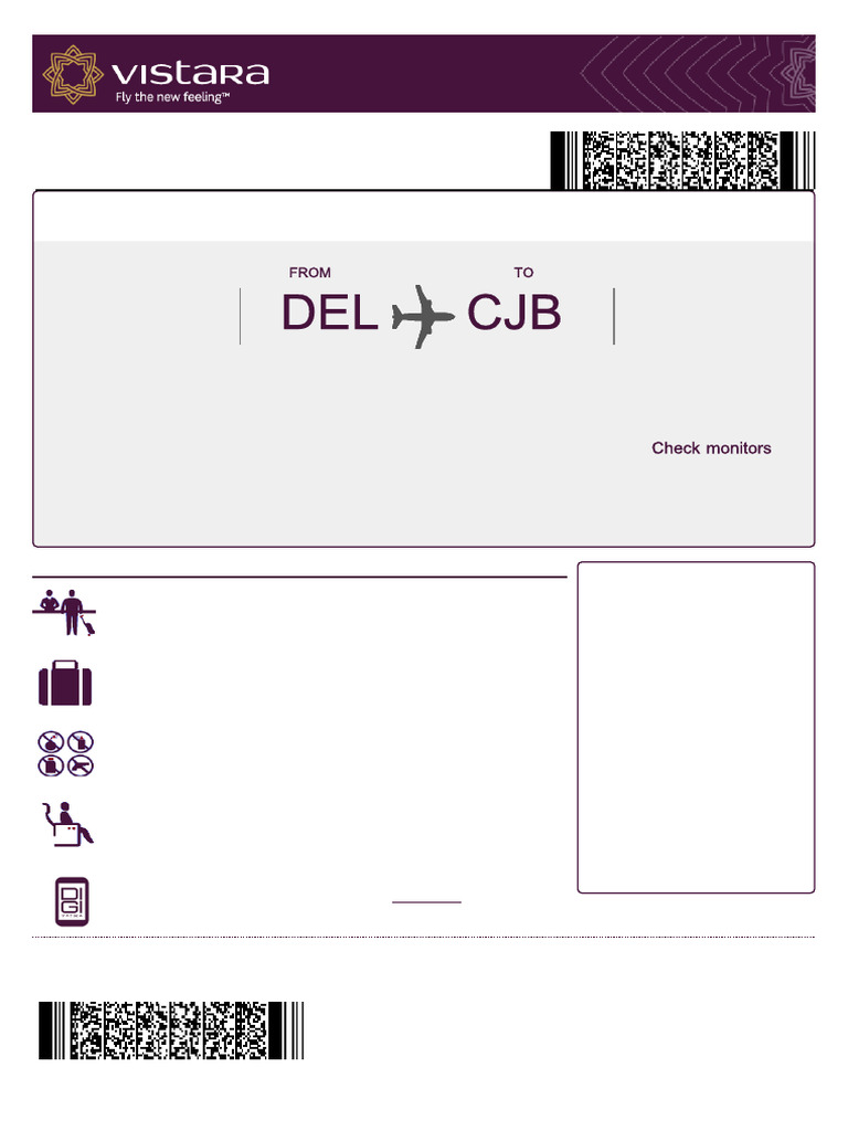 Flight_Boarding_Pass_GOFLDNTAATV51371374 | PDF | Airport | Transport