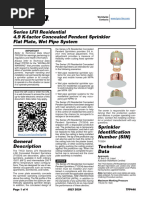 Tyco TY3531 TFP181 - 08 - 2022 | PDF | Fire Sprinkler System | Building Engineering
