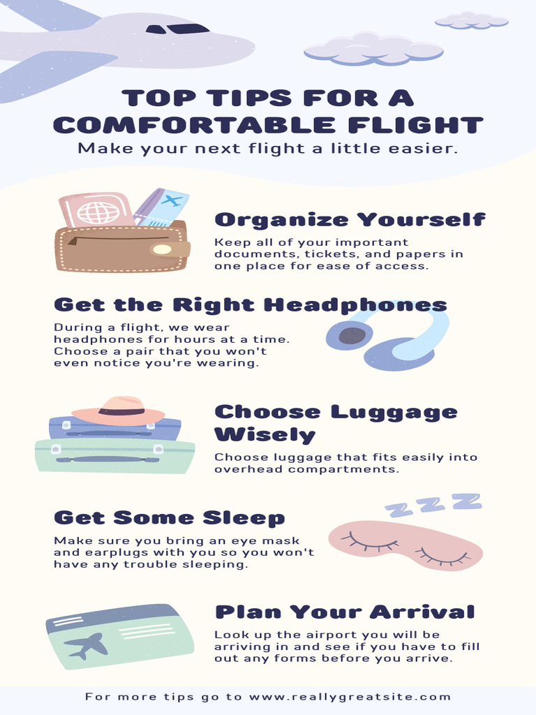 Pastel Flight Travel Tips Infographic_20241124_124635_0000 | PDF