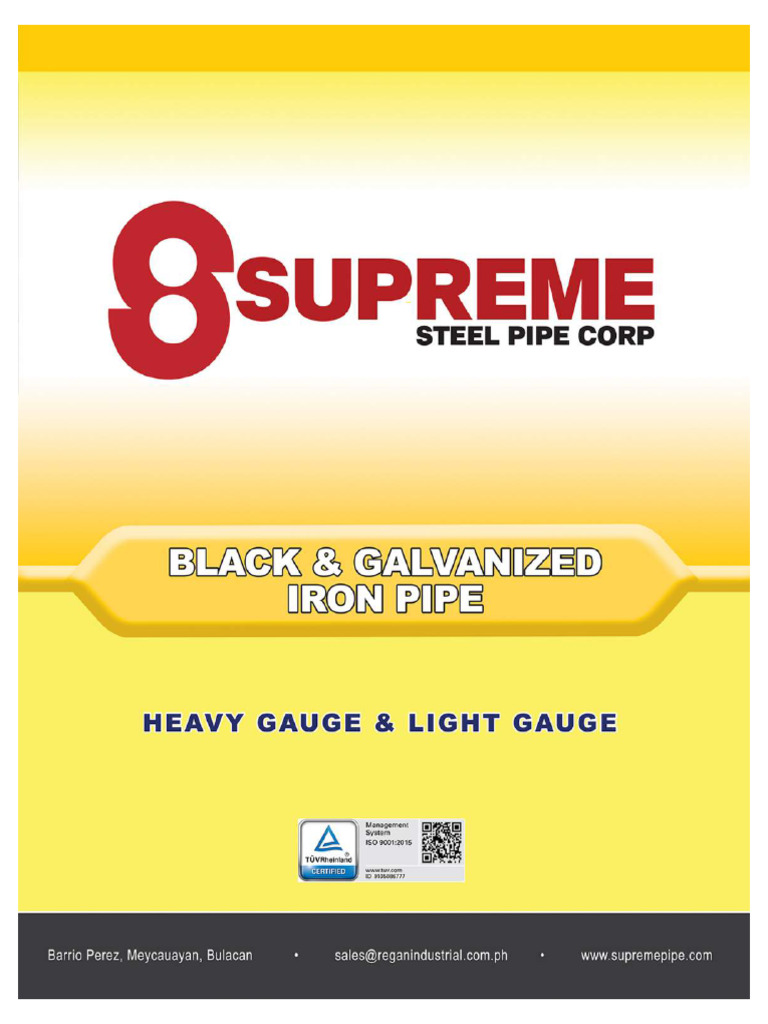 SUPREME Brochure 2024 With Product Certification | PDF