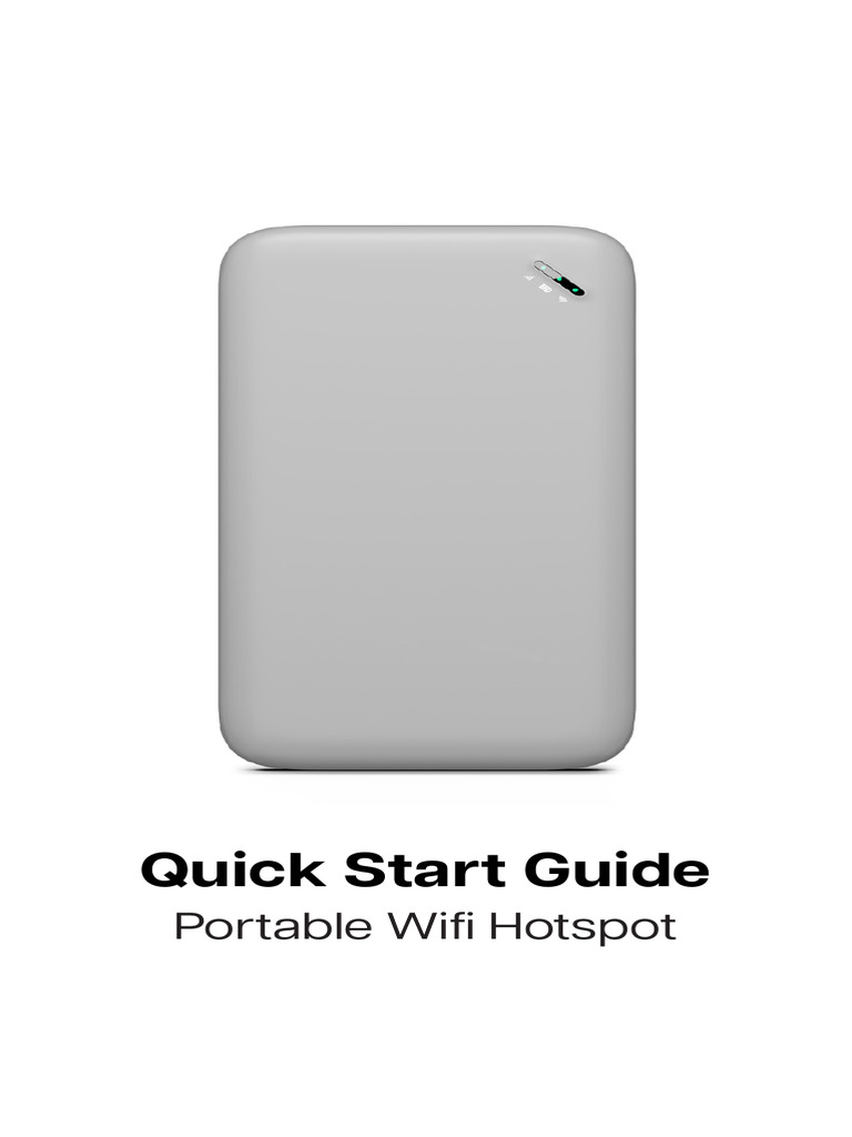 Yoowifi Portable Wifi Device Manual | PDF | Wi Fi | Wireless