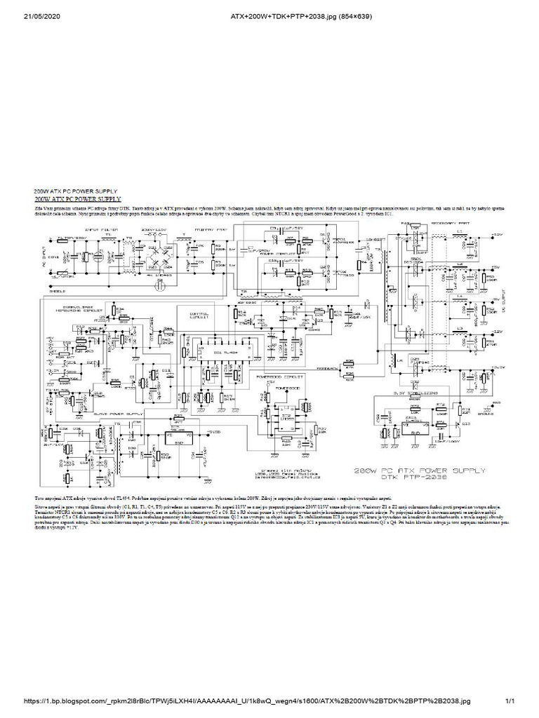 ATX+200W+TDK+PTP+2038 | PDF