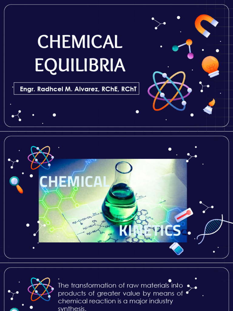 Chemical Reaction Equilibria | PDF | Activation Energy | Reaction Rate