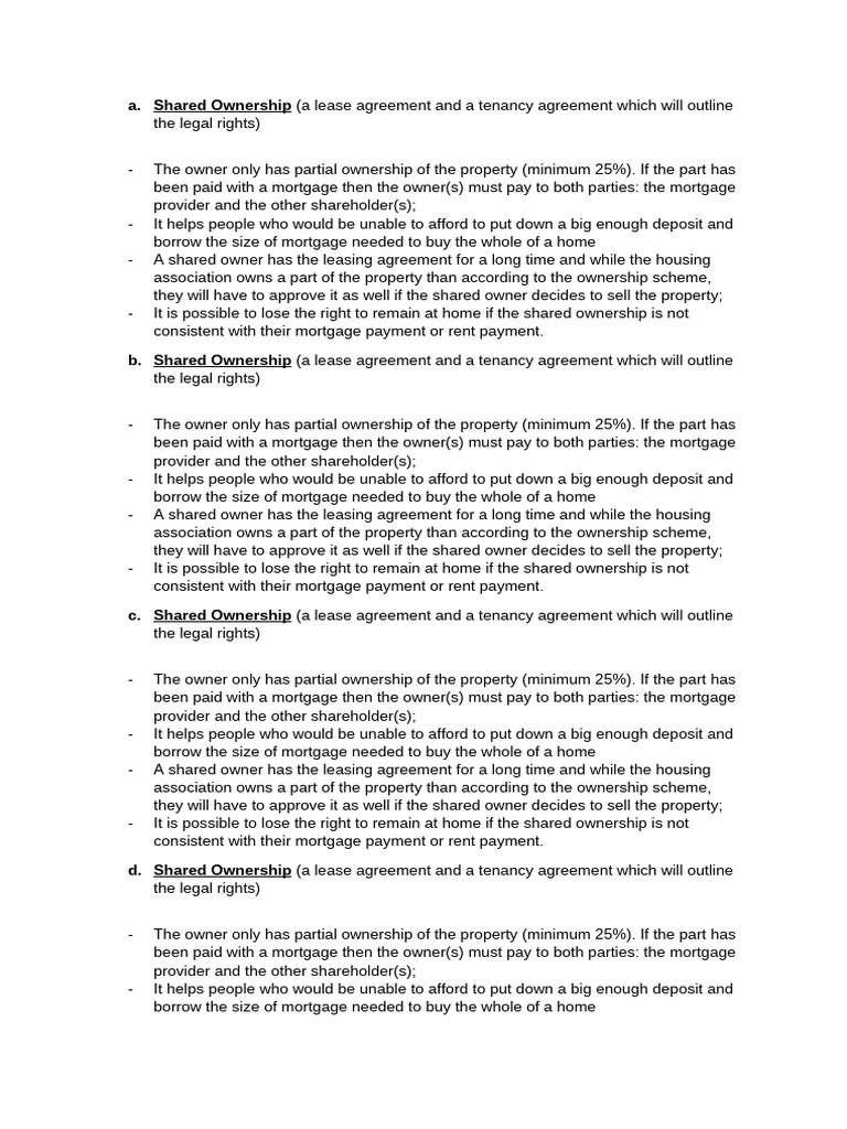 Part b | PDF | Lease | Mortgages