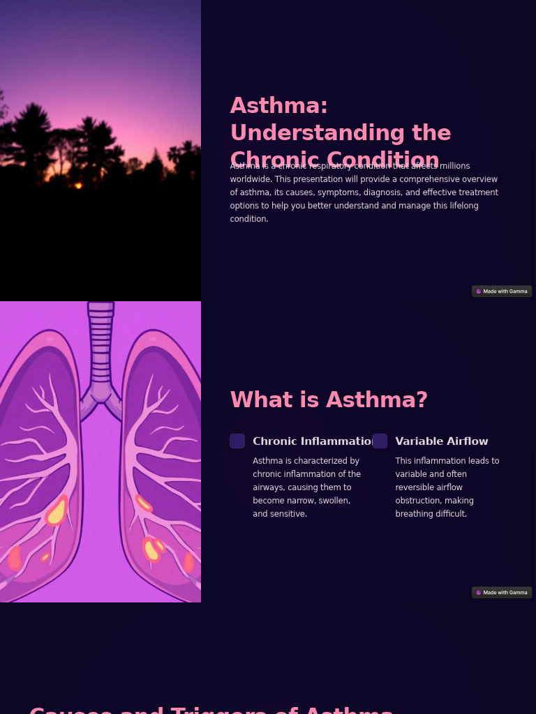 Asthma-Understanding-the-Chronic-Condition | PDF | Asthma | Allergy