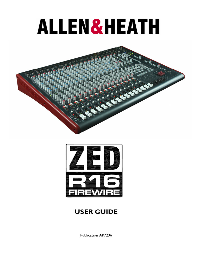 AP7236-ISS-3 ZED R16 USER GUIDE Colour | PDF | Electromagnetic ...