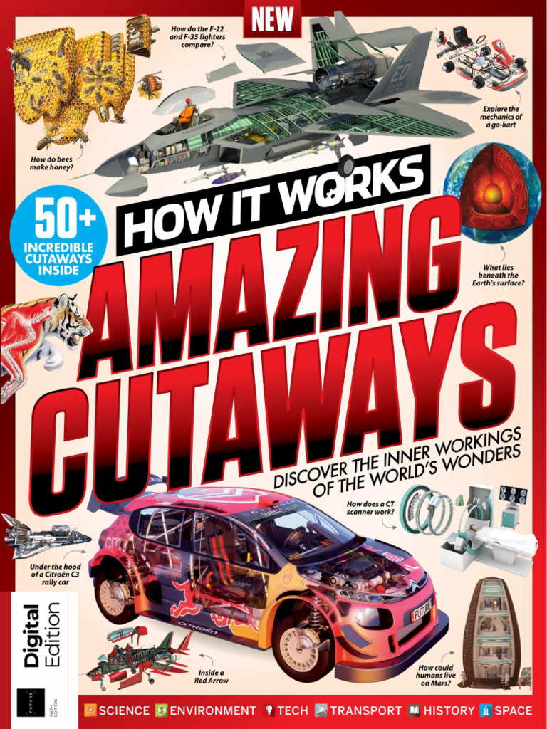 How It Works - Amazing Cutaways 6th Edition 2024 Freemagazines Top | PDF