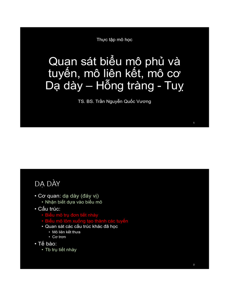 Buoi 5 - AP Dung Mo Dai Cuong | PDF