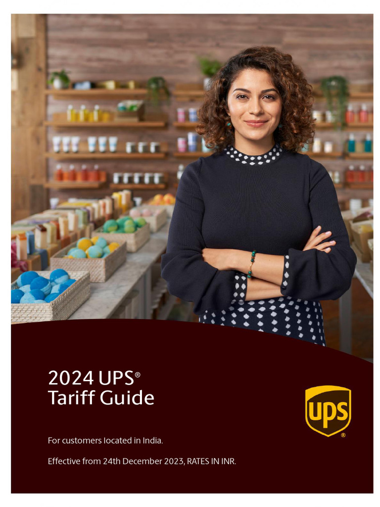 Tariff Guide in | PDF | United Parcel Service | Cargo