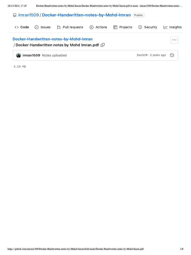 Docker Handwritten Notes PDF | PDF | Software | Application Software