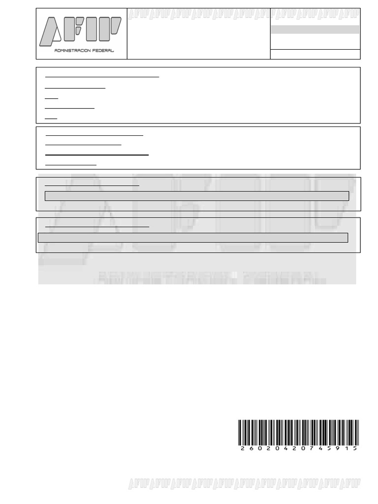 Formulario Ceta | PDF