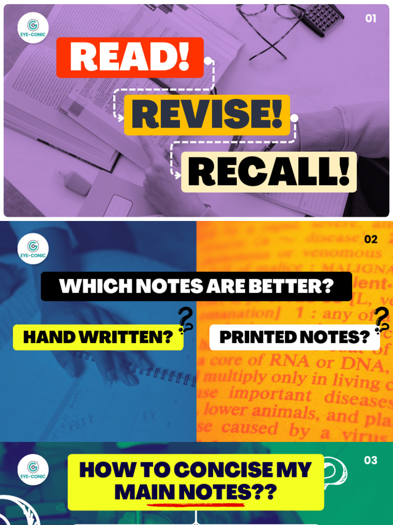 09 Read - Revise - Recall | PDF