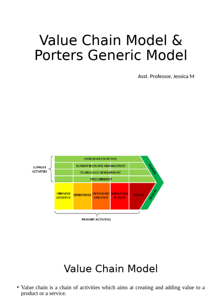 Value Chain Model | PDF | Logistics | Sales