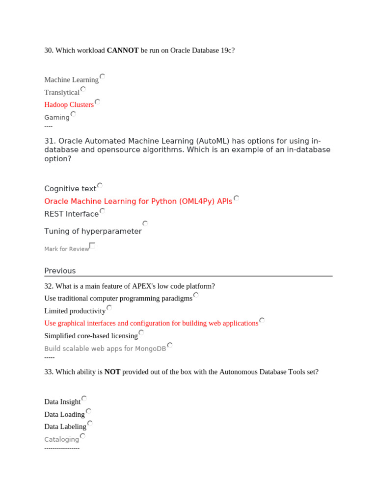 Fusion OCI Q&A_4 | PDF | Cloud Computing | Databases