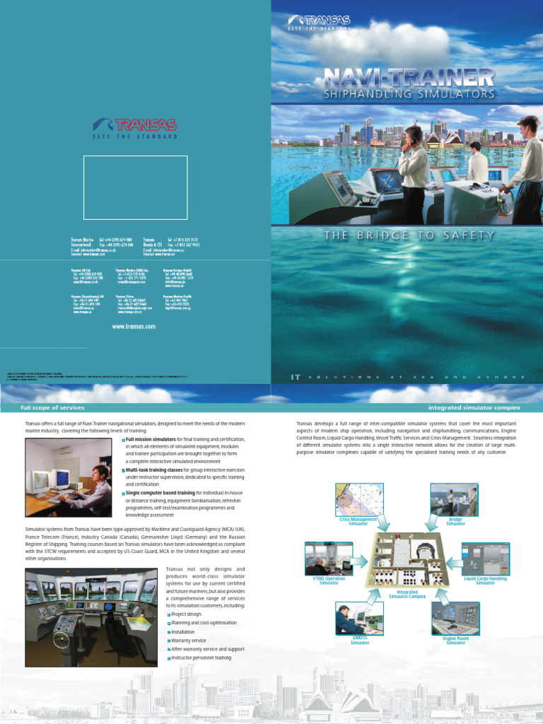 NT Pro 4000 brochure | PDF | Simulation | Ships