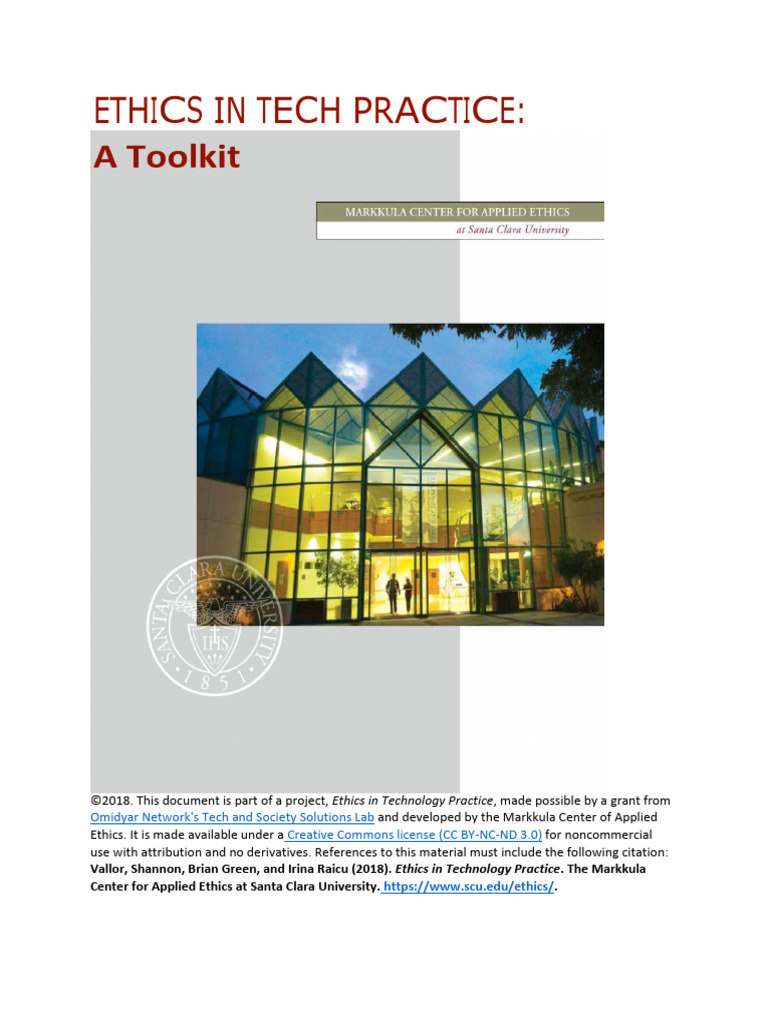 Ethics Toolkit | PDF | Autism Spectrum | Risk