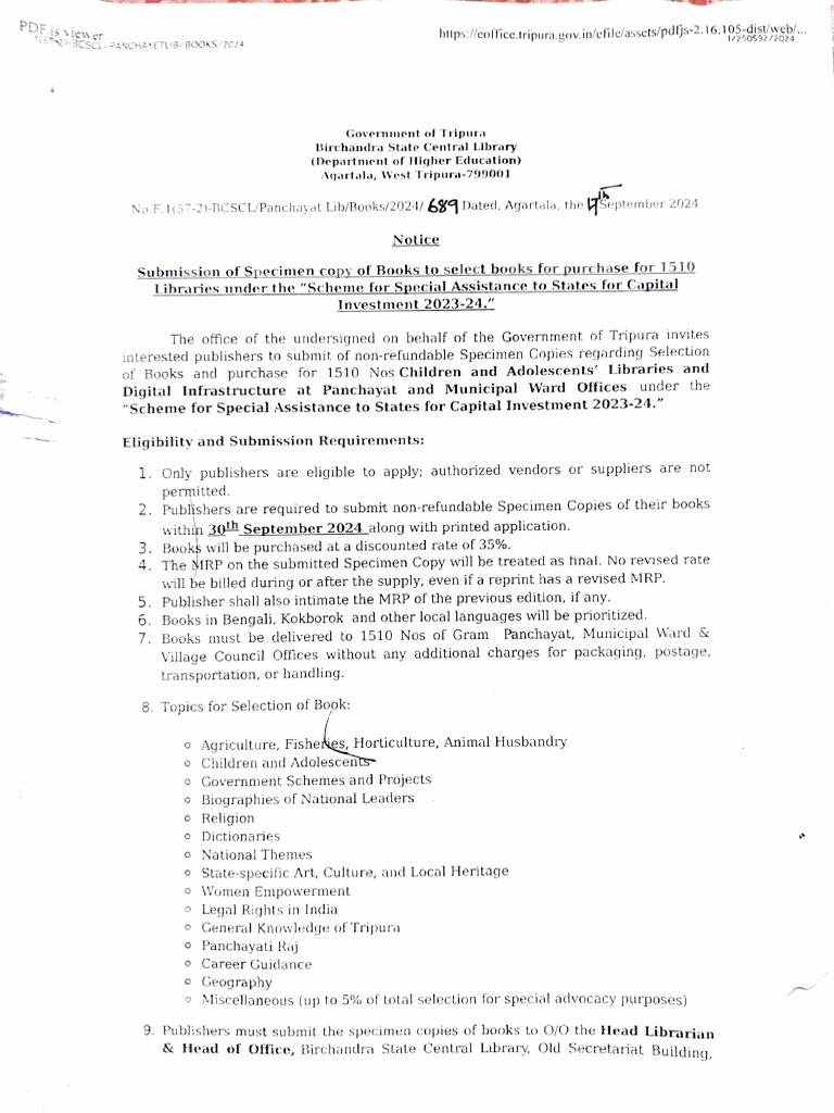 specimen copy panchayet | PDF