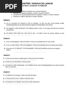 LES REGISTRES DE LANGUE Exercices | PDF | Linguistique | Grammaire