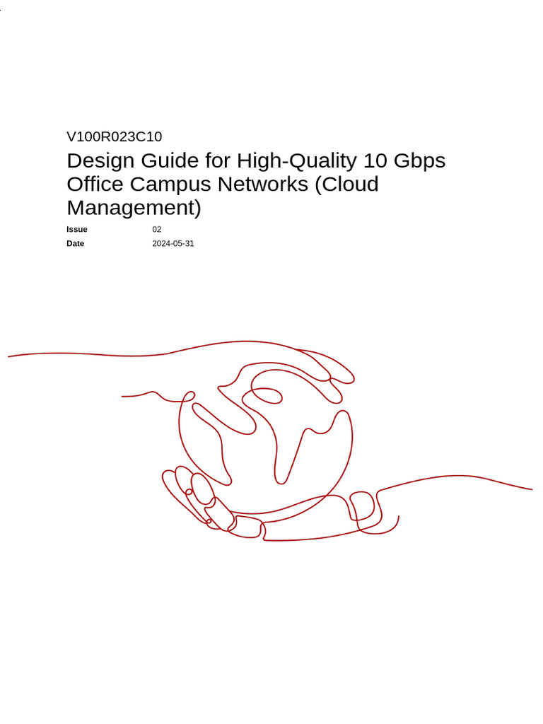 Design Guide For High-Quality 10 Gbps Office Campus Networks (Cloud Management) | PDF | Computer ...