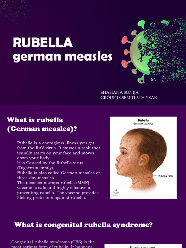 rubella | PDF | Public Health | Medicine