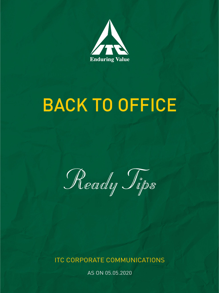 Back To Office U-4Us Endorsed & Brought B4U by UdayPrabhu@Activist ...