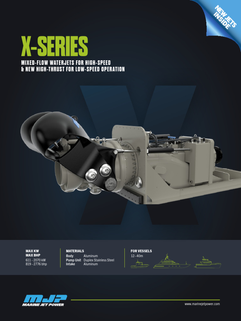 MJP X-Series Sell Sheet 2024 Digital | PDF | Pump