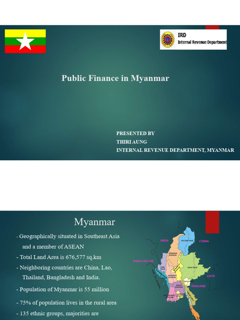 Myanmar Public Finance Overview 2020 | PDF | Myanmar | Government ...