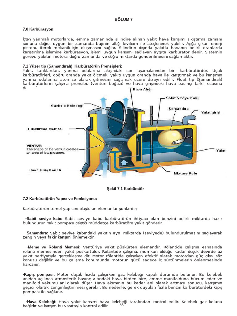 Giris 6 Karburasyon Bolum 7 | PDF