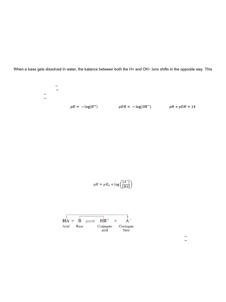 Exercise 4-pH and Buffers(corrected) | PDF | Buffer Solution | Hydroxide