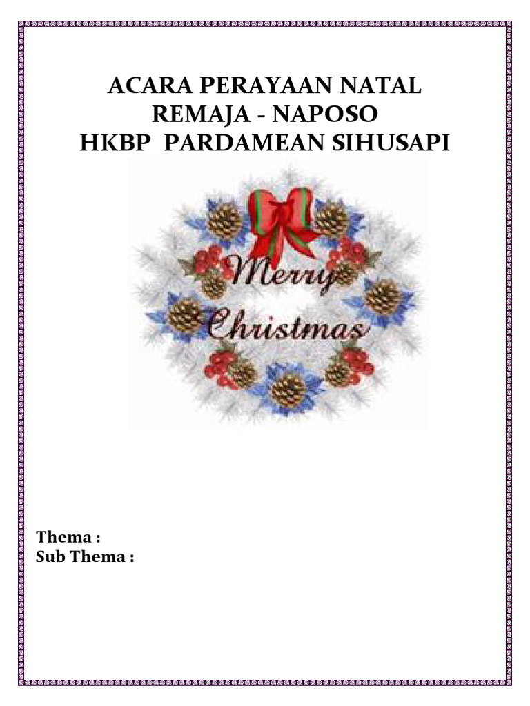 ACARA OK RENA HKBP 2024 | PDF