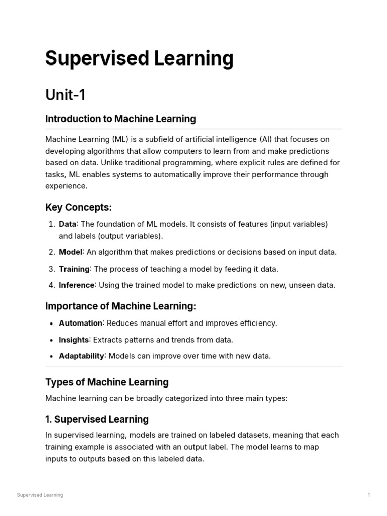 Ca10bd6d De86 4bae 9427 c60d433d2076 Supervised Learning | PDF | Machine Learning | Regression ...