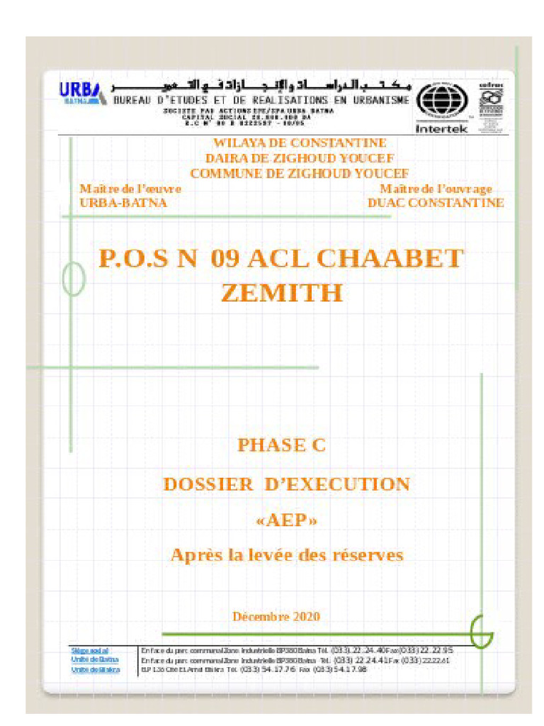 Page de Garde Aep | PDF
