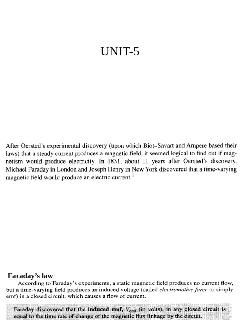 UNIT-5 PPT EMFT-1 | PDF