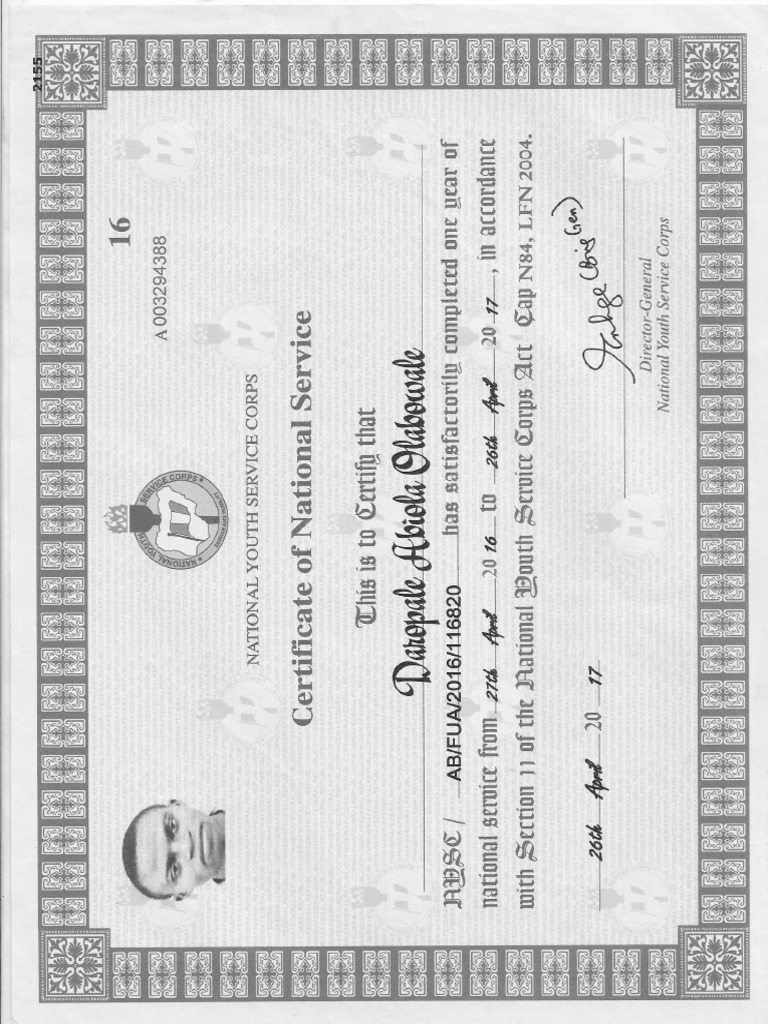 My Ny SC Certificate | PDF