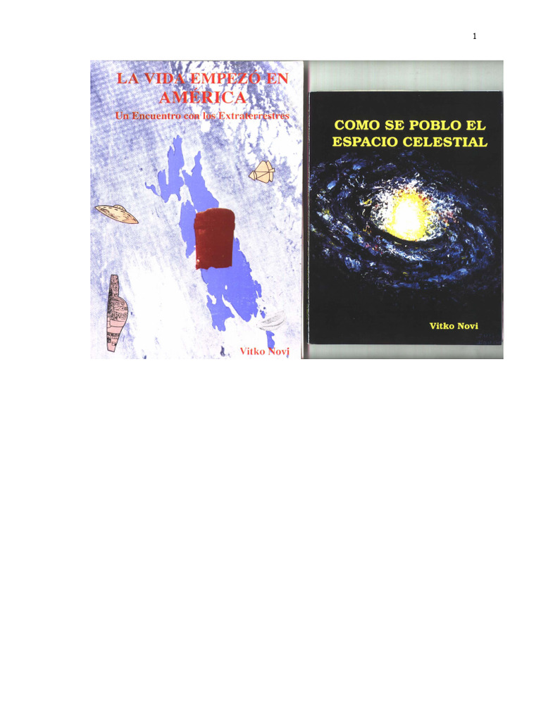 Original Como se Pobló el Espacio Celestial - Vitko Novi | PDF | Amor | Arboles