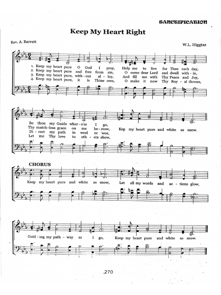 Keep My Heart Right | PDF