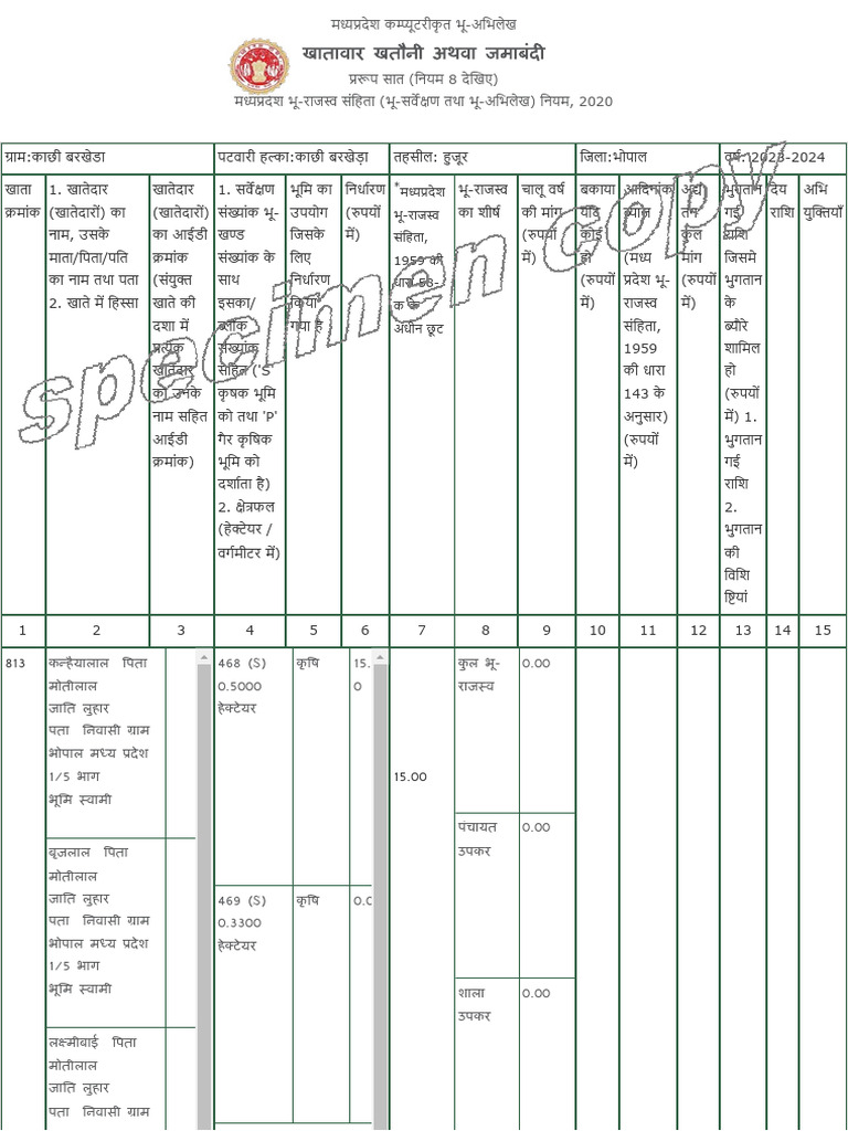 Khatoni 468.469.472 | PDF