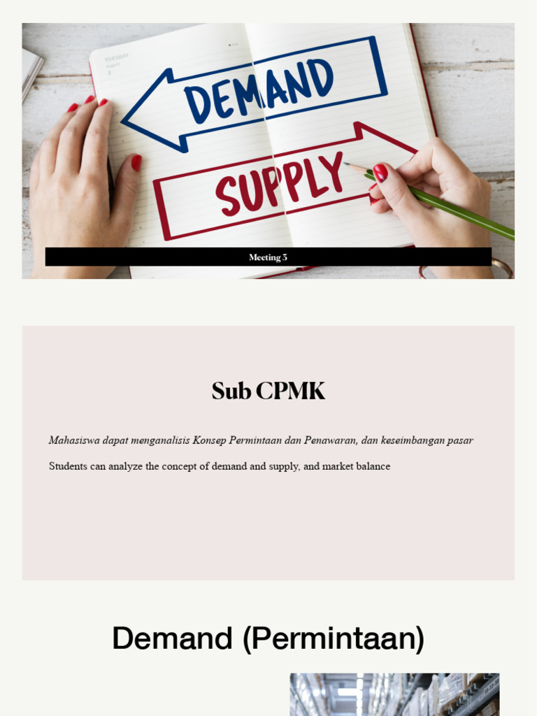 Presentation | PDF | Demand | Demand Curve