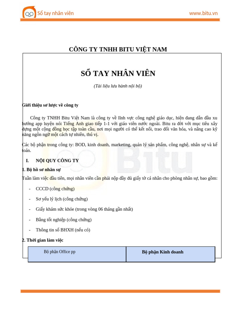 S Tay Nhân Viên | PDF