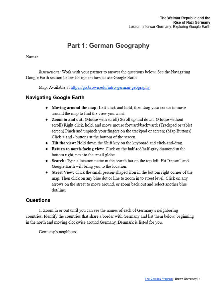 My Copy of Google Maps German Geography and History (Weimar Germany ...