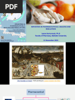 Impurity Guidance Table FDA | PDF | Chemical Substances | Food And Drug ...