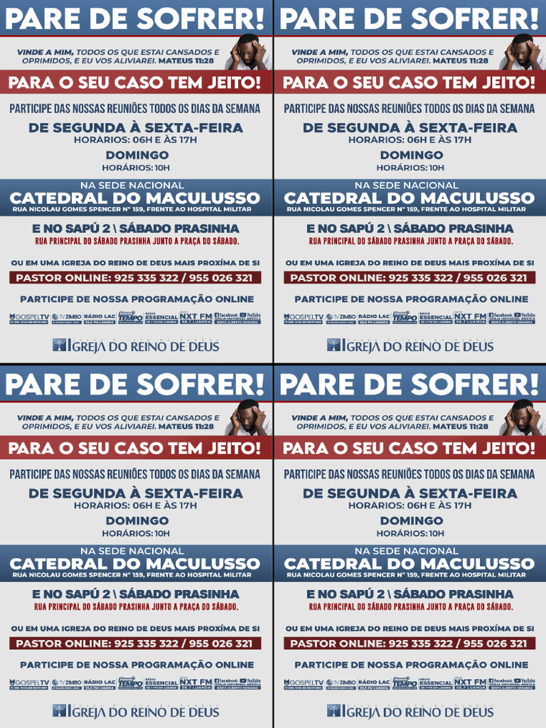 FOLHETO PARE DE SOFRER _MACULUSSO E ALVALADE-1 | PDF