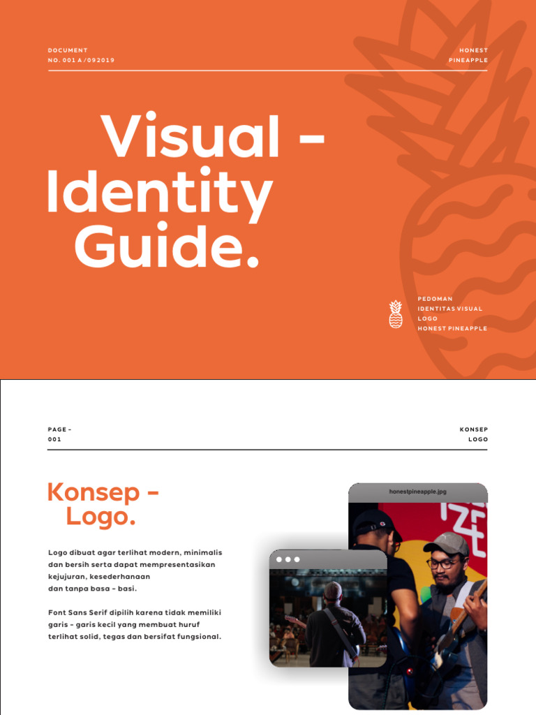 001 A - Pedoman Identitas Visual Logo (Optional) | PDF