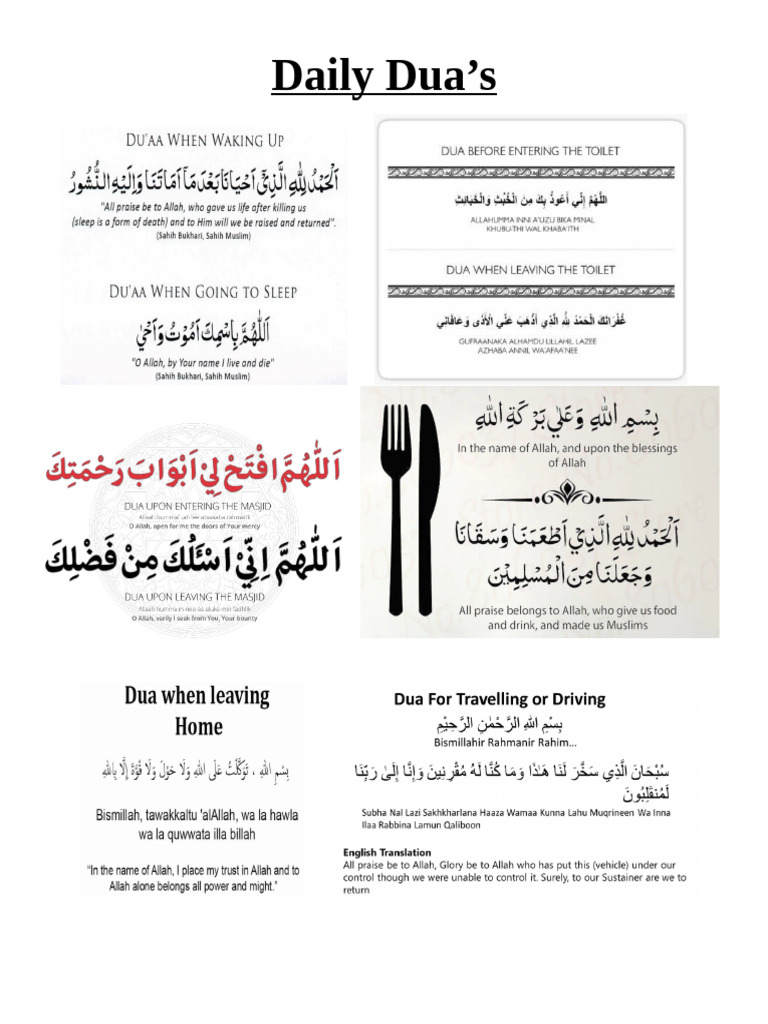 Daily Dua | PDF