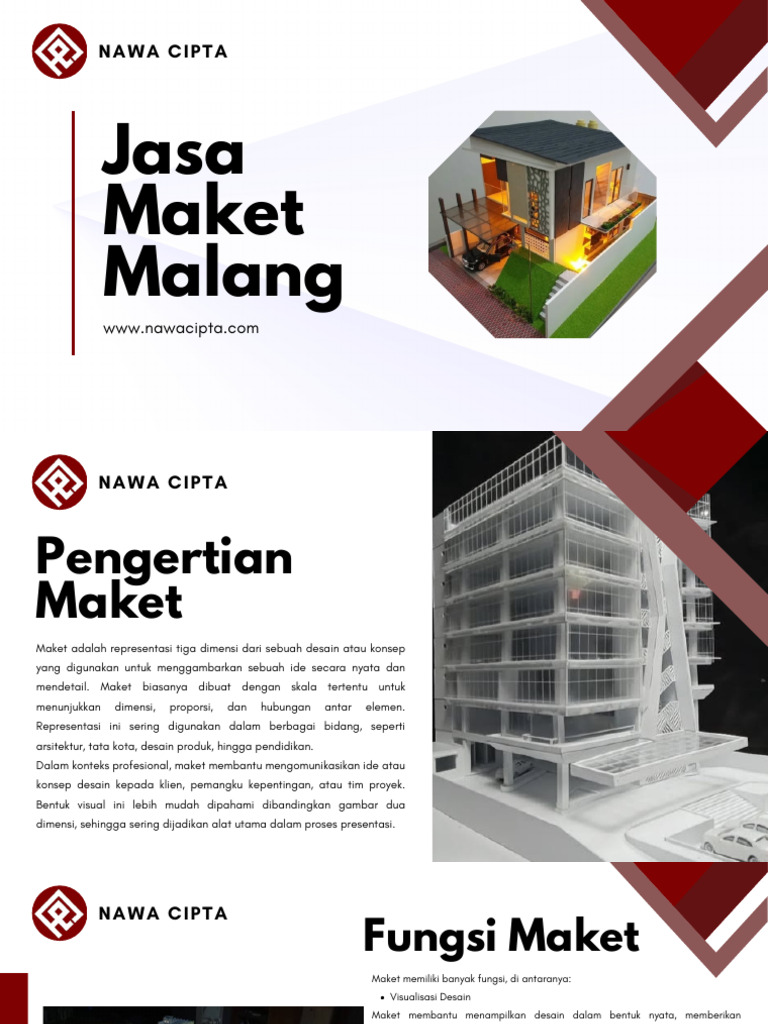 08121-3301-464 Jasa Pembuata Maket Di Malang | PDF
