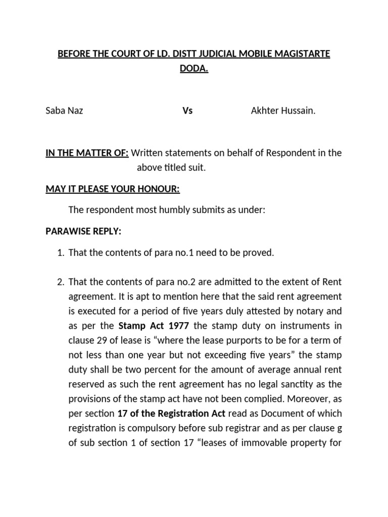 Saba Naz Written Statements | PDF | Lawsuit | Justice