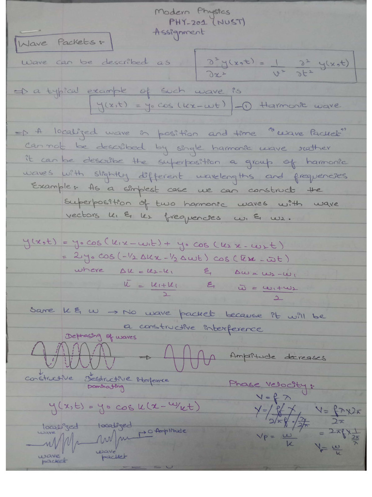Modern Physics Notes | PDF
