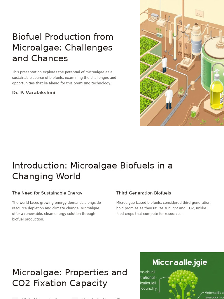 Biofuel Production From Microalgae Challenges and Chances | PDF ...